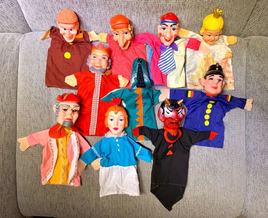 Kasperle Handpuppen 10 Stück | Kaufen auf Ricardo