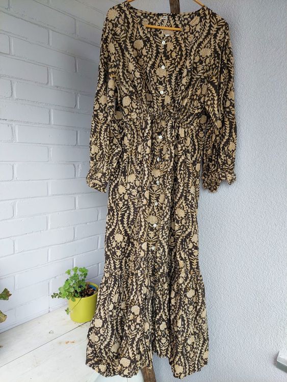 Maxi Dress, handblock print (Neu und originalverpackt) in Chiasso für ...