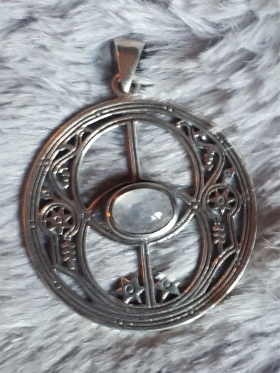 Anhänger Mondstein Labradorit Avalon Symbol Alterras | Kaufen auf Ricardo
