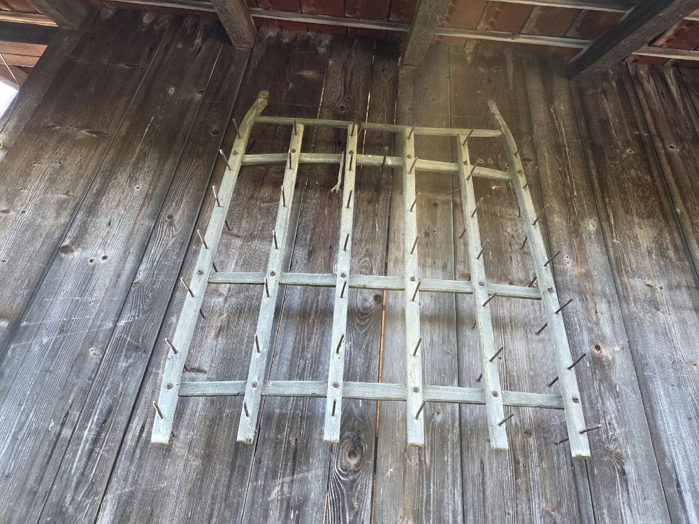 Antike, gut erhaltene Egge zur Deko (Gebraucht) in Uetendorf für CHF 5 ...