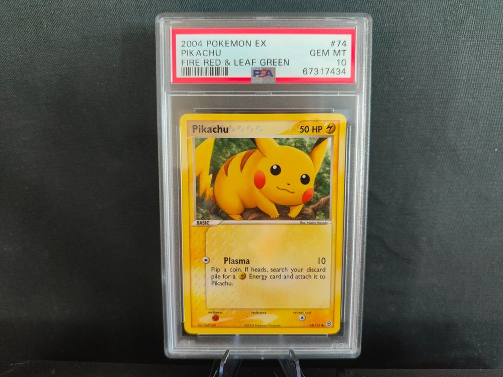 Pokemon EX Fire Red & Leaf Green #74 Pikachu PSA 10 (4) | Kaufen auf ...