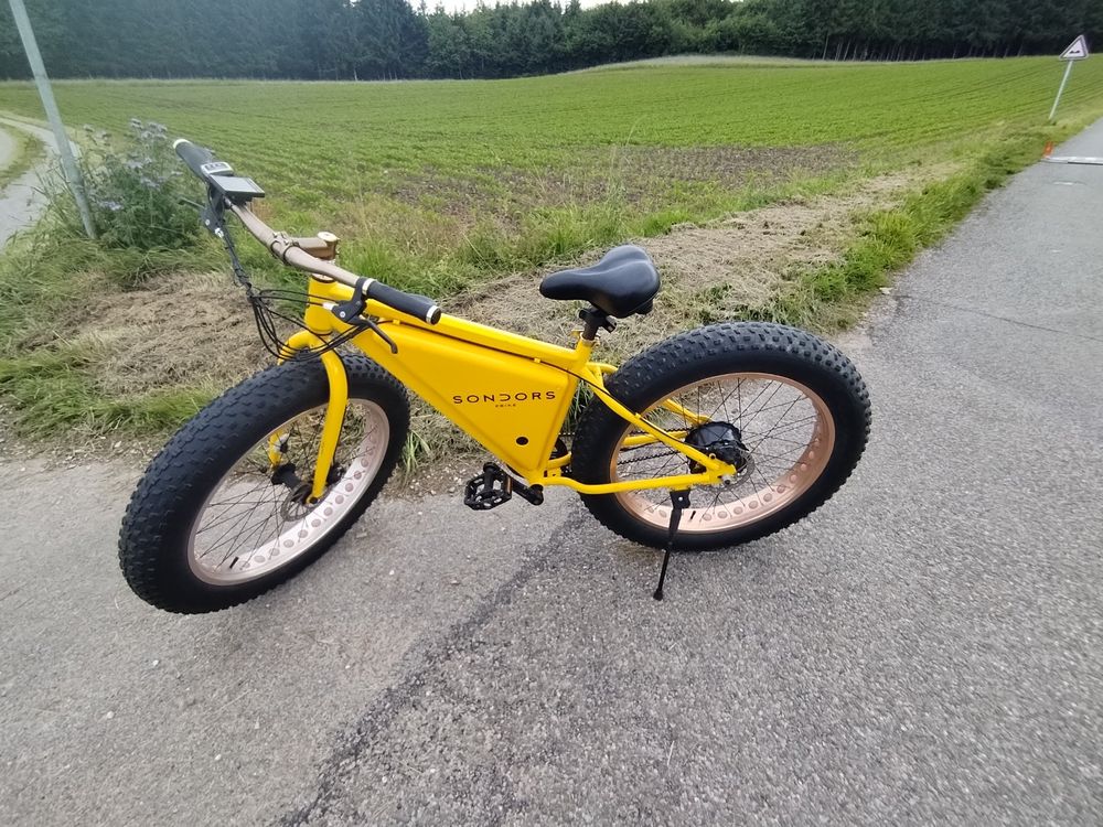 E-Bike fat velo Sondors, Lifestyle/Cruiser (Gebraucht) in Lengnau BE ...
