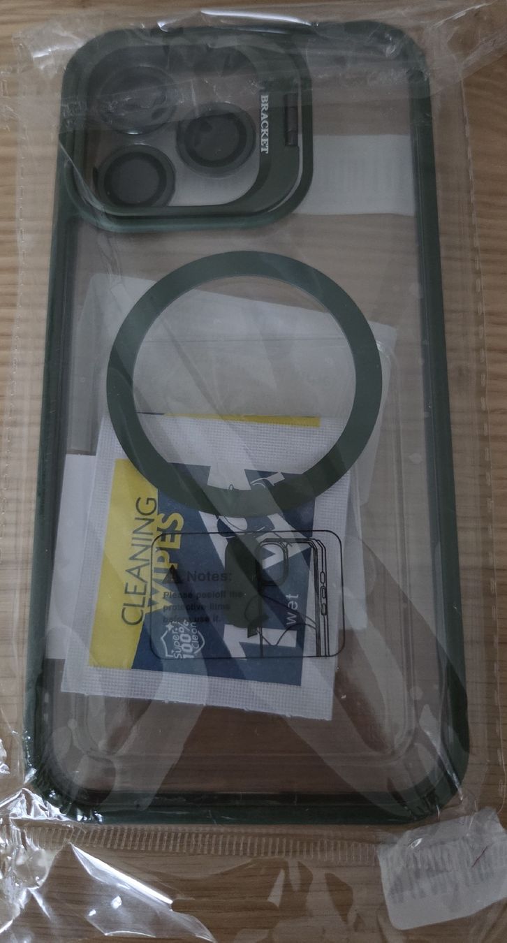 iPhone 15 Pro Max Hülle mit 3x Kameraschutz 1x Privacy Glass (Neu und ...