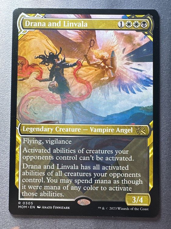 Drana and Linvala Variant 0305 March of the Machine (Neu (gemäss ...