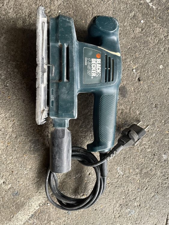Black & Decker CD400 ponceuse vibrante - Outil parfait! (Défectueux) à ...