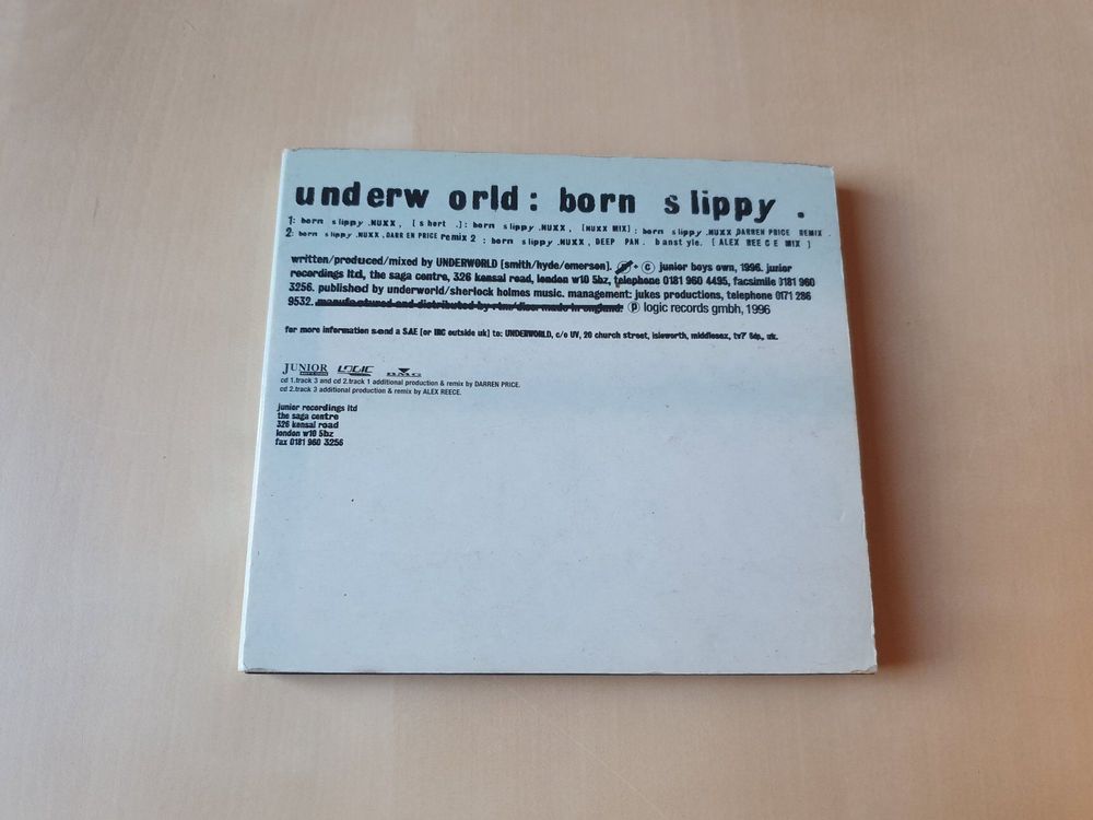 Underworld Born slippy | Kaufen auf Ricardo