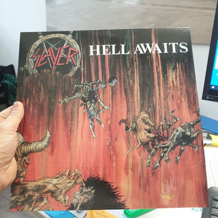 Slayer – Hell Awaits - Reissue - 1985 thrash metal NEW (Neu und ...