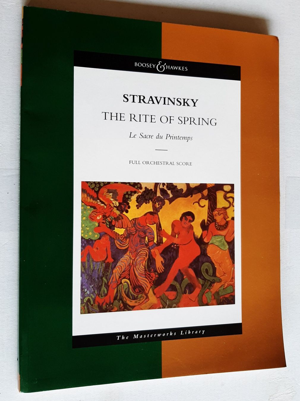 STRAVINSKY Score Partition Sacre du Printemps Rite of Spring (Gebraucht ...