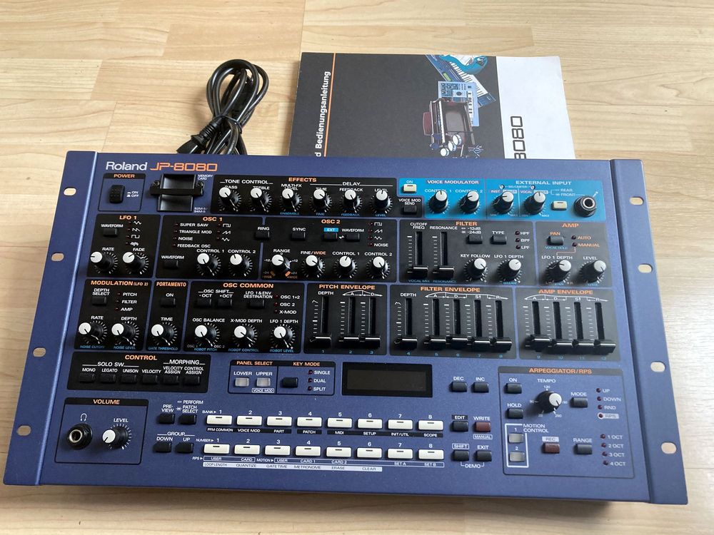 Roland JP-8080 Synthesizer mit 30 Soundsets (Rack v JP-8000) (Gebraucht ...