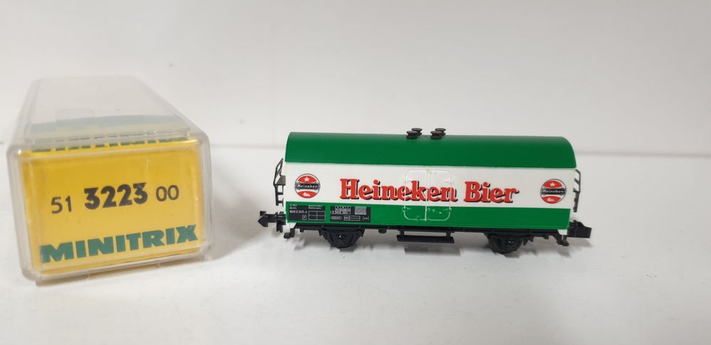Minitrix Spur N Heineken Bierwagen (Gebraucht) in Neuenhof für CHF 26 ...