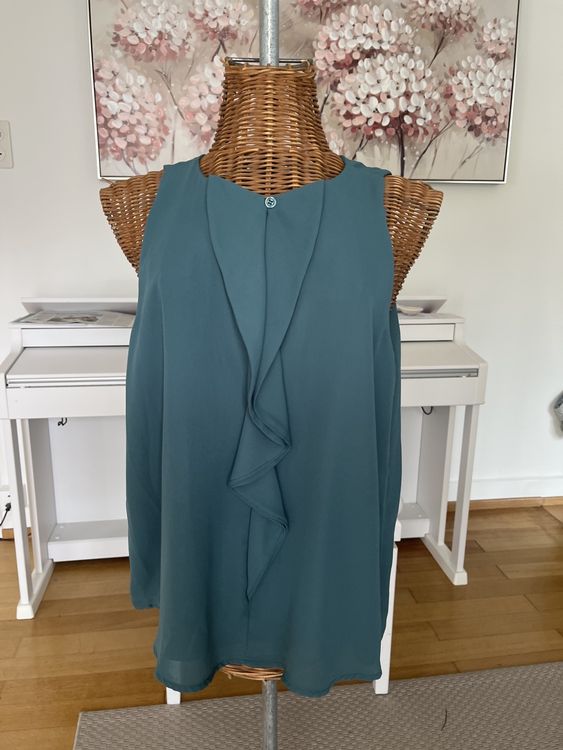 Elegantes Türkis-Top mit Volant, M, Dixie (Gebraucht) in Solothurn für ...