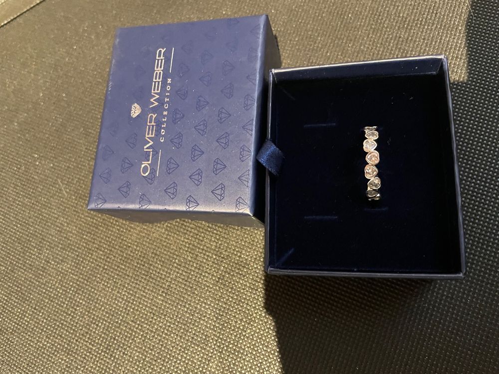 Ring Herzen Oliver Weber Collection 💕mit Swarovski Steine (Gebraucht ...