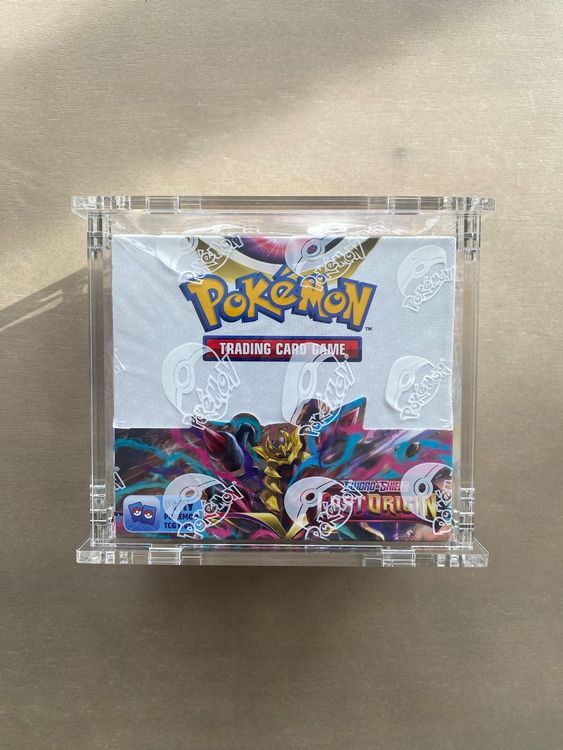 Pokémon Lost Origin Booster Box Display EN with Acrylic Case (Neu und ...