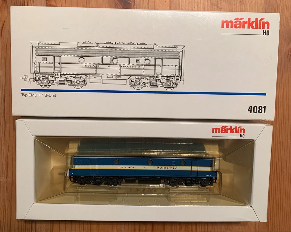 Märklin H0 4081 Diesellok EMD F7 Texas Pacific | Kaufen auf Ricardo
