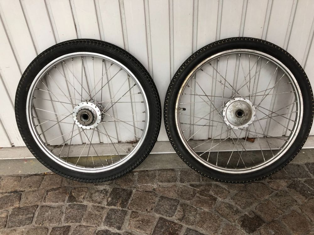 2 Räder Mofa Töffli Oldtimer Rad 19" # Sachs Puch Ciao Cilo (Gebraucht) in Mastrils für CHF 320 ...