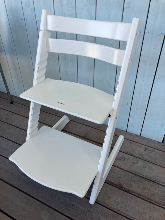 Weisser Stokke Tripp Trapp Hochstuhl | Kaufen auf Ricardo