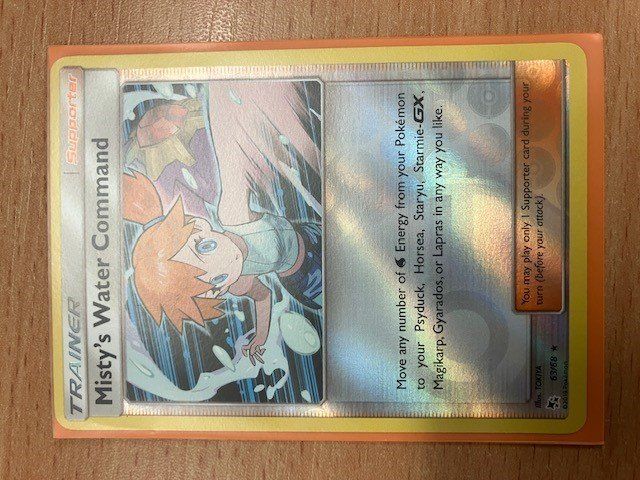 Pokemon Trainer Misty's Water Command 63/68 Reverse | Kaufen auf Ricardo
