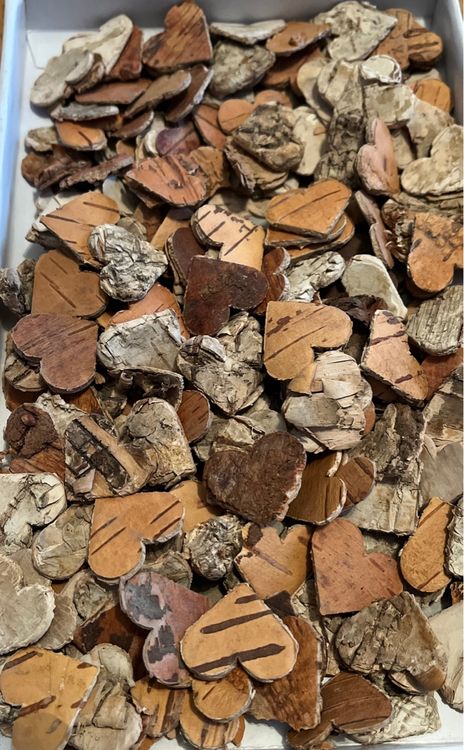 Birkenherzen / Streudeko - Hochzeit | Kaufen auf Ricardo