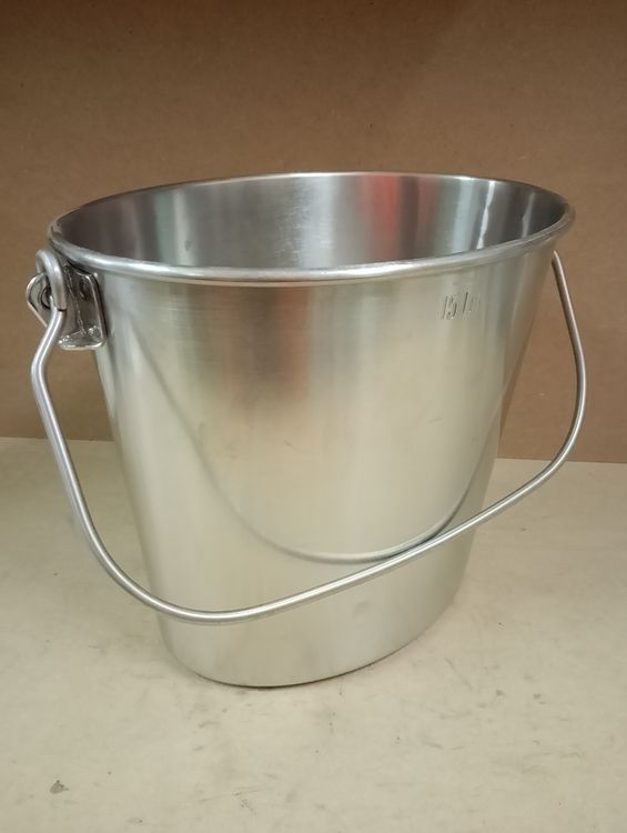 Chromstahlkessel 15 Liter CH Armee/ Zivilschutz (Neuf (Voir description ...