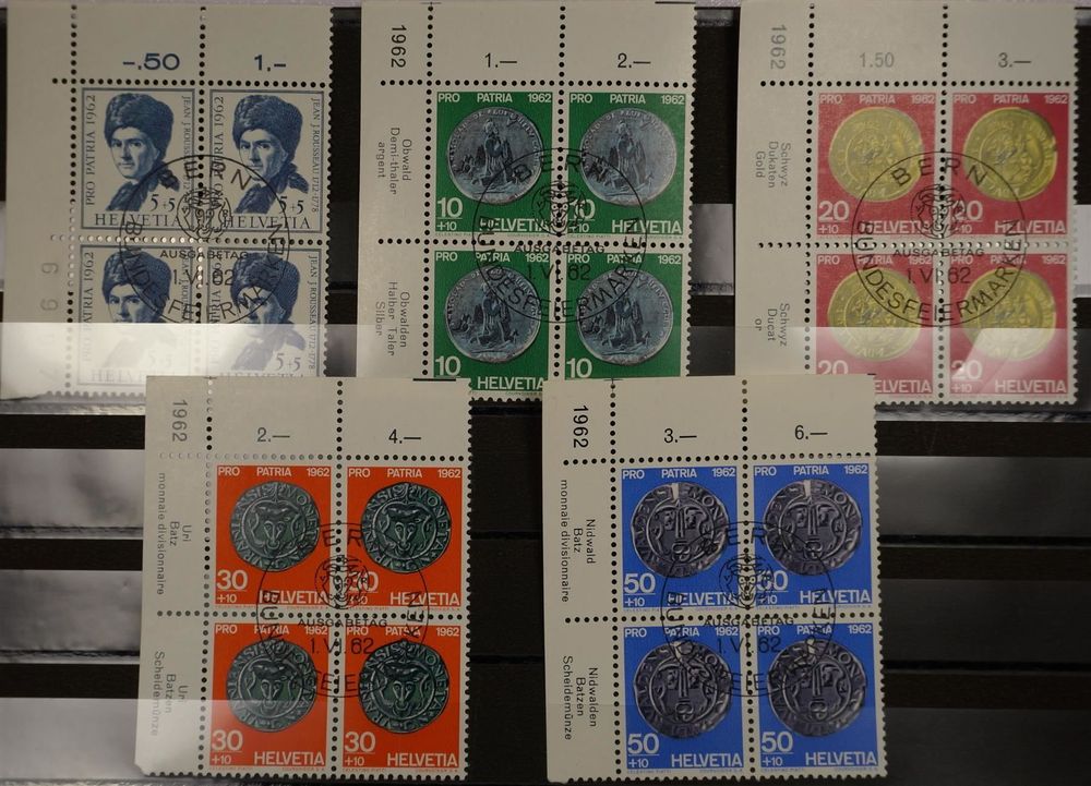 PP 1962 - 4er Block Serie - ET | Kaufen auf Ricardo