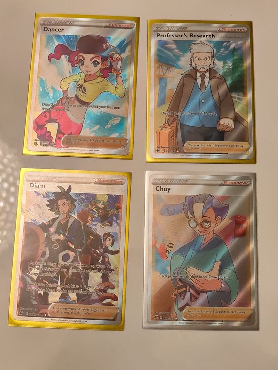 Pokemon Trainer Dancer Diam Choy Research Sammlung Full Art (Gebraucht ...