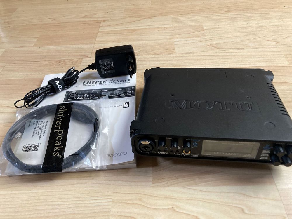MOTU UltraLite mk3 Hybrid USB/FireWire Audio Interface MKIII (Gebraucht ...