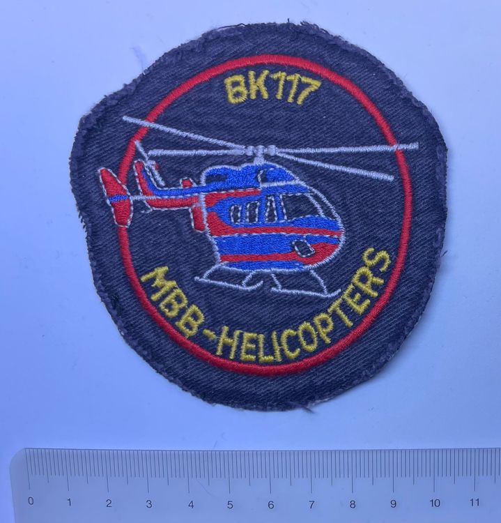 Helikopter Aufnäher Abzeichnen Sticker BK 117 / EC 145 (Gebraucht) in ...