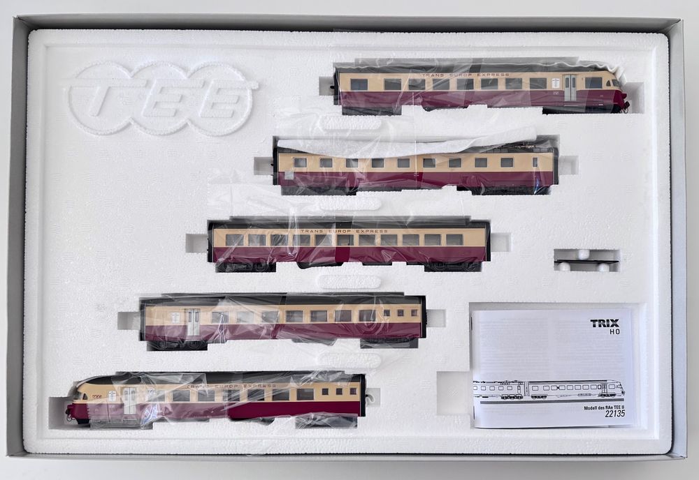 Trix 22135 - SBB TEE Elektro-Triebzug "Gottardo" - NEU/OVP (Neu (gemäss ...