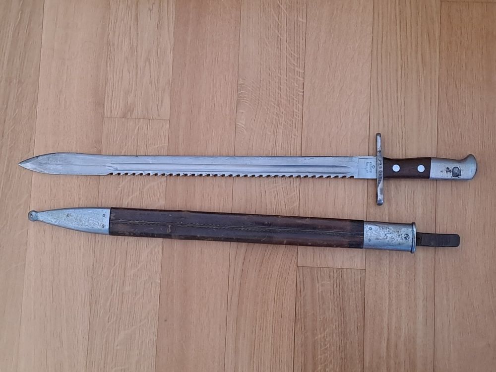 Faschinenmesser Schweizer Militär (Gebraucht) in Hauptwil für CHF 93 – mit Lieferung auf Ricardo ...