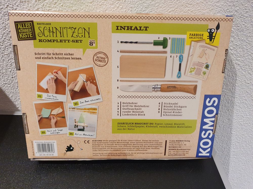 Kosmos - Bastelset - Schnitzen Komplett-Set | Kaufen auf Ricardo