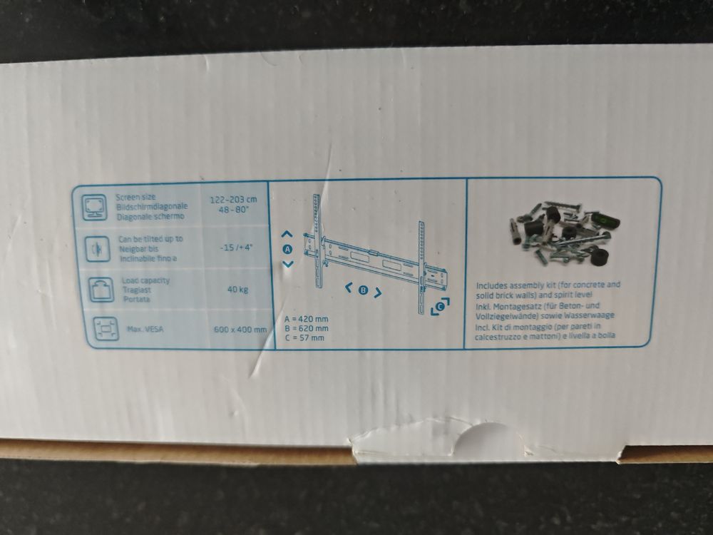 Neue TV Wandhalterung IWB 2200 (46-82") von ISY (Neu (gemäss ...