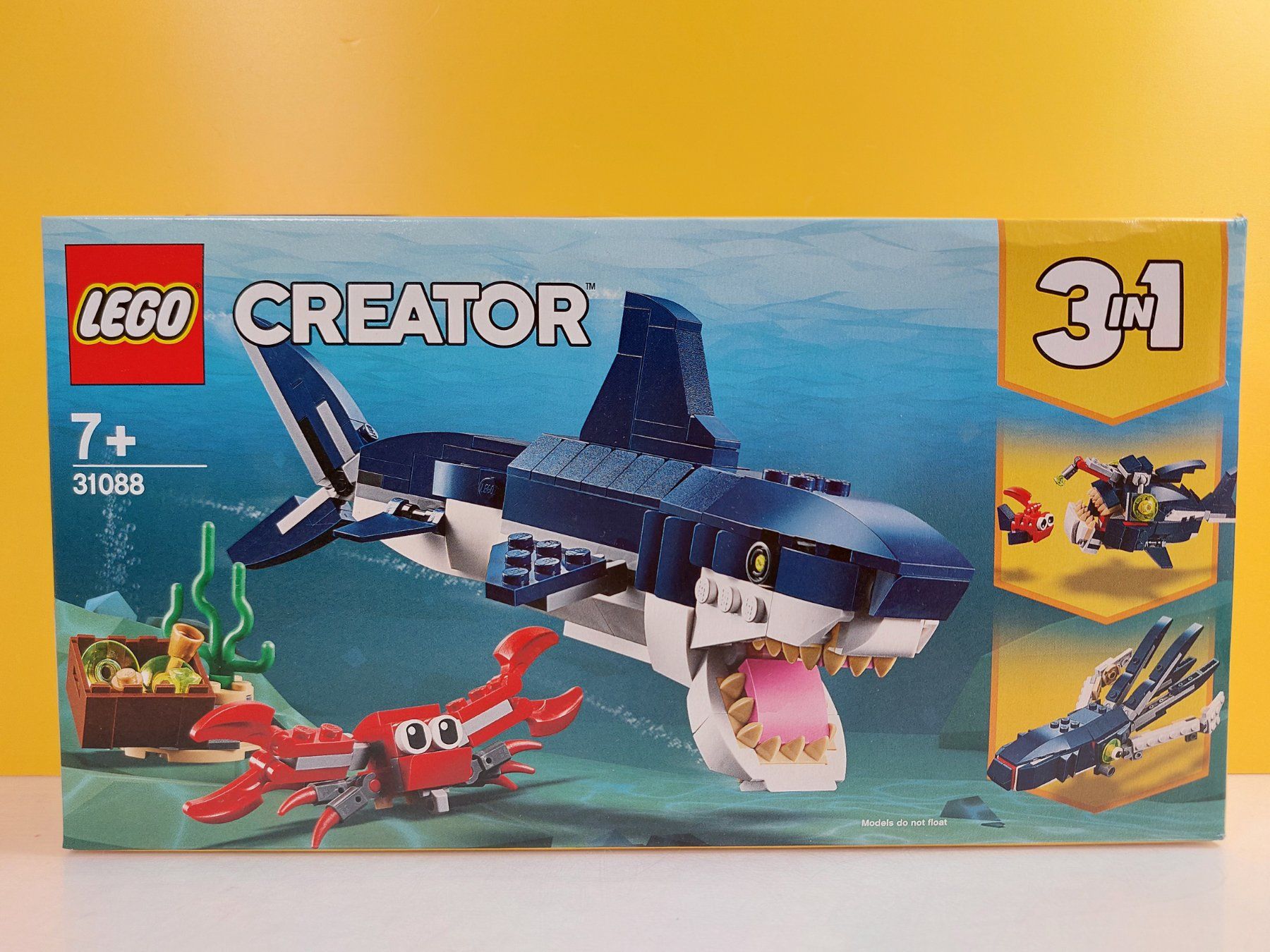 LEGO Creator 31088 Bewohner der Tiefsee - Haifisch NEU (Neu und ...