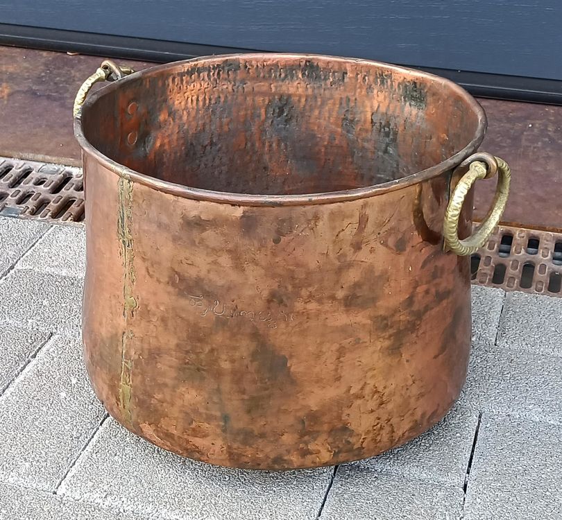 Kupfertopf Kupferkübel Pflanzkübel | Kaufen auf Ricardo