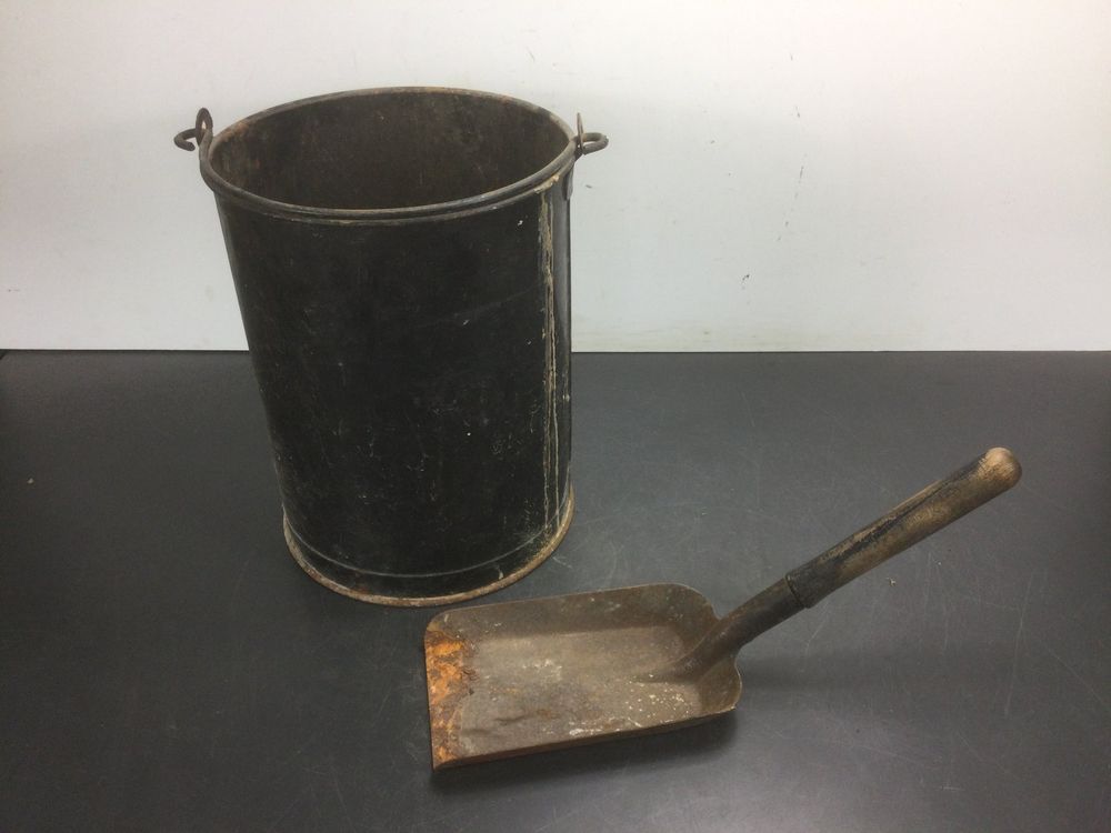 Alter Kohleblechkübel für Pellets oder Asche von Ofen | Kaufen auf Ricardo