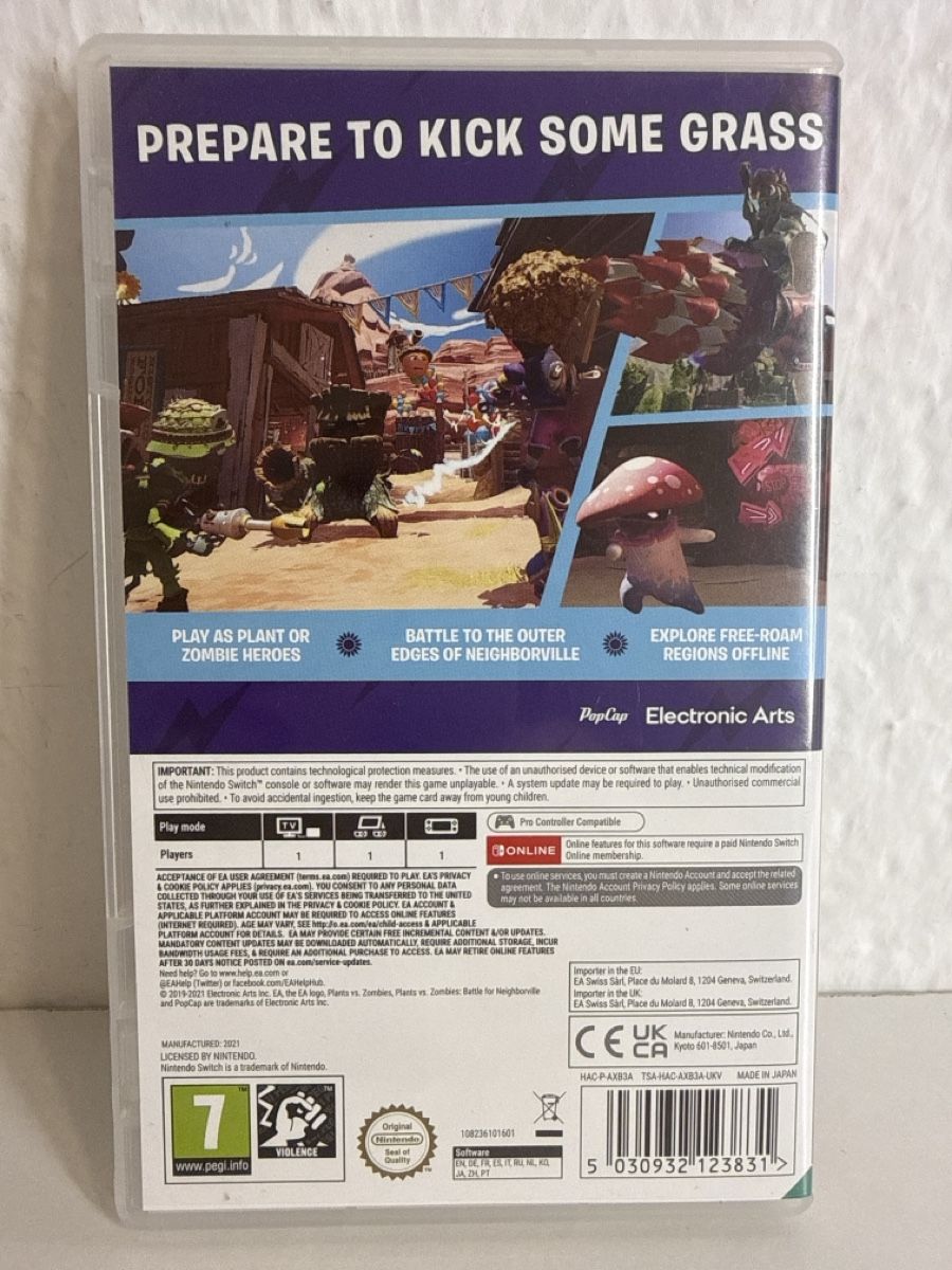 Plants vs Zombies: Battle for Neighborville Nintendo Switch (Gebraucht ...