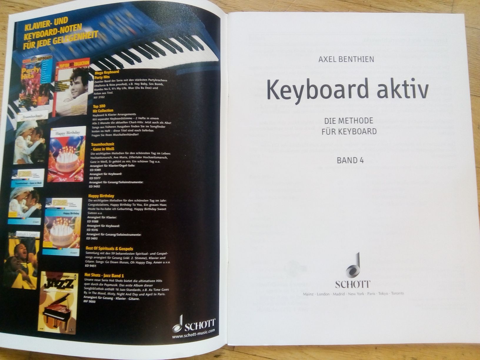 Keyboard aktiv (Band 4) - Die Methode für Keyboard ED-8674 (Gebraucht ...