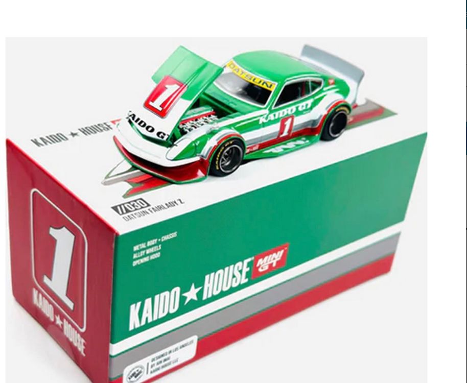 Datsun Fairlady Z Kaido House 1/64 MINI GT 030 (Neu und ...