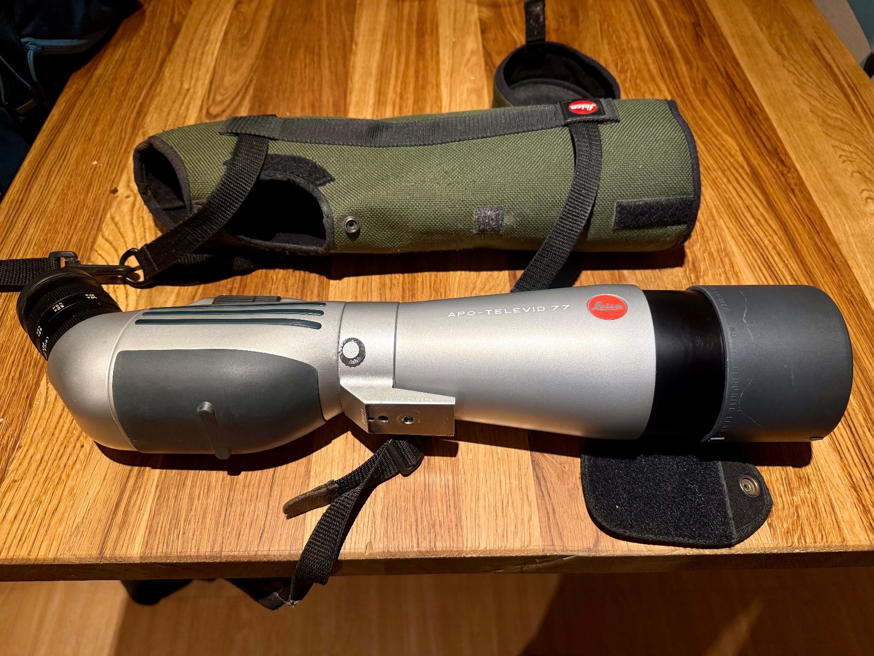 Leica Televid 77 mit Okular 20-60x Zoom und Tasche (Gebraucht) in ...