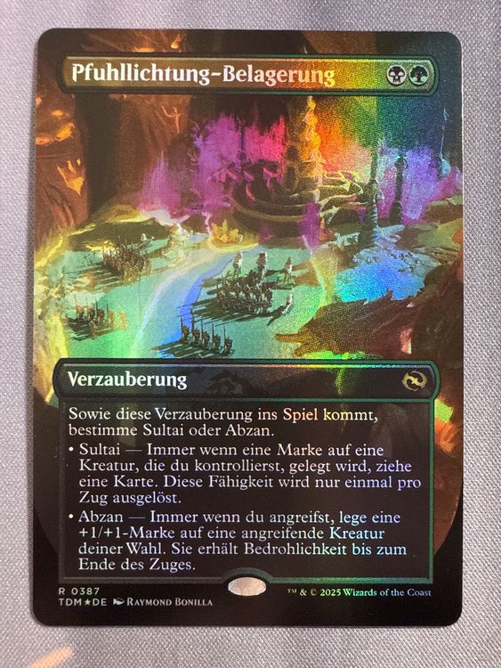 Pfuhllichtung-Belagerung FOIL Variant 0387 Dragonstorm (Neu (gemäss Beschreibung)) in Windlach ...