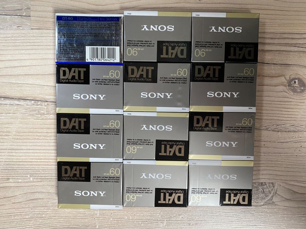 12x Sony DAT Kassetten, DT-60, DT-90, ANOS | Kaufen auf Ricardo