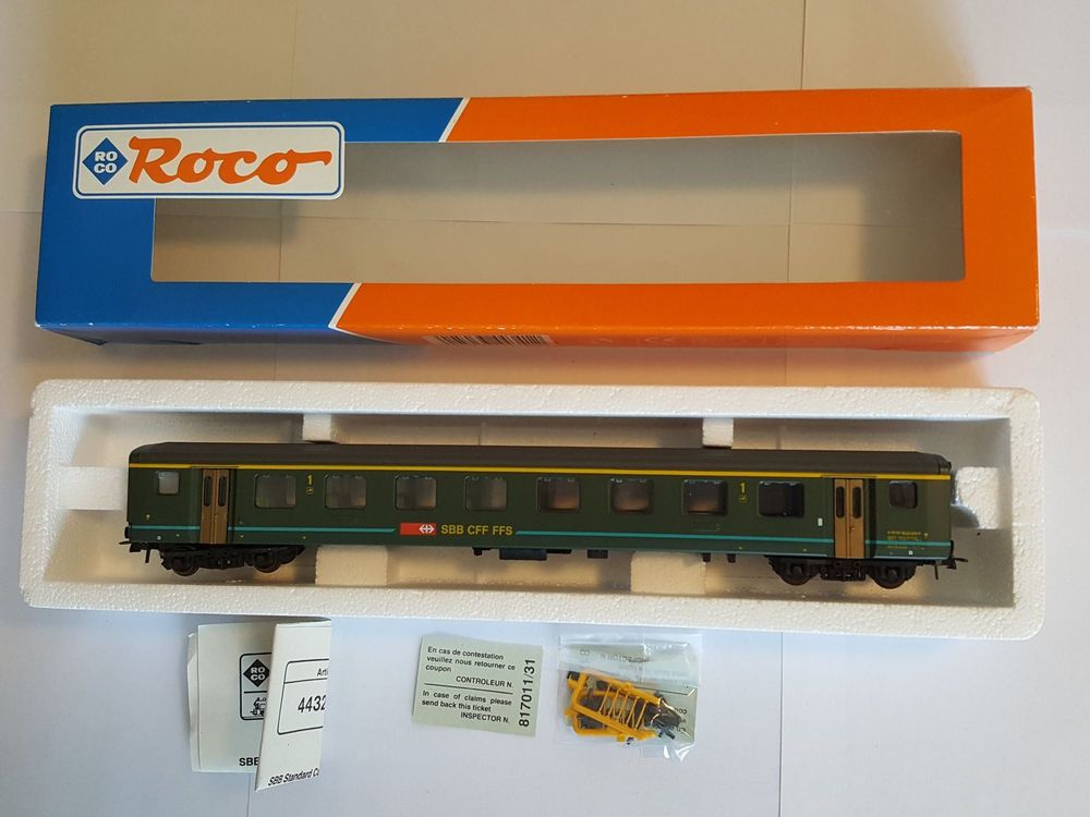 Roco 44341 SBB EW II A VU II CFF 1. Kl. (Neu und originalverpackt) in ...
