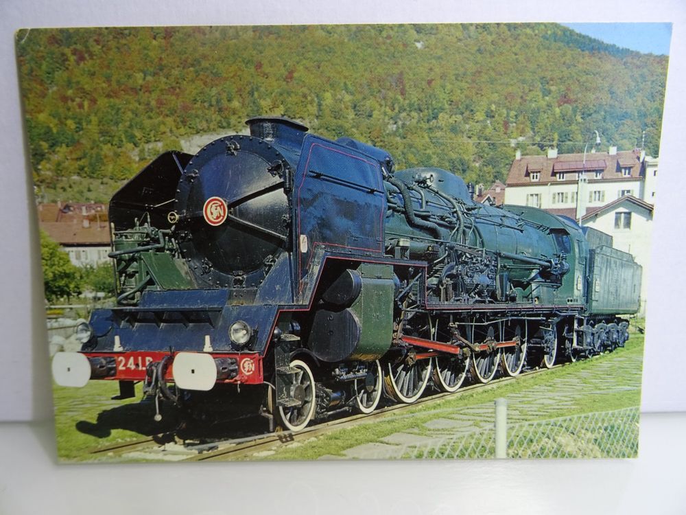 Postkarte SNCF Dampflokomotive 231 P 30 Standort Vallorbe | Kaufen auf ...