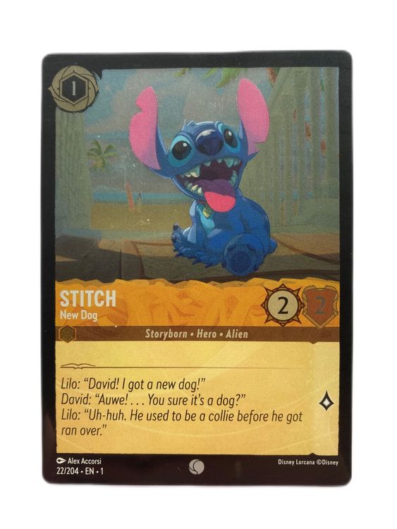 Lorcana Disney Stitch 22/204 EN COMMON FOIL (Gebraucht) in Lugano für ...