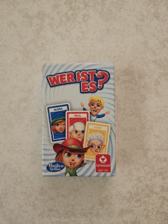 Wer ist es? Kartenspiel (Neu (gemäss Beschreibung)) in Aarberg für CHF ...