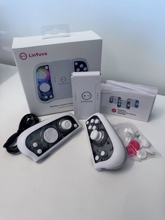 Manette RGB sans fil LinYuvo pour Nintendo Switch (Neuf avec emballage ...