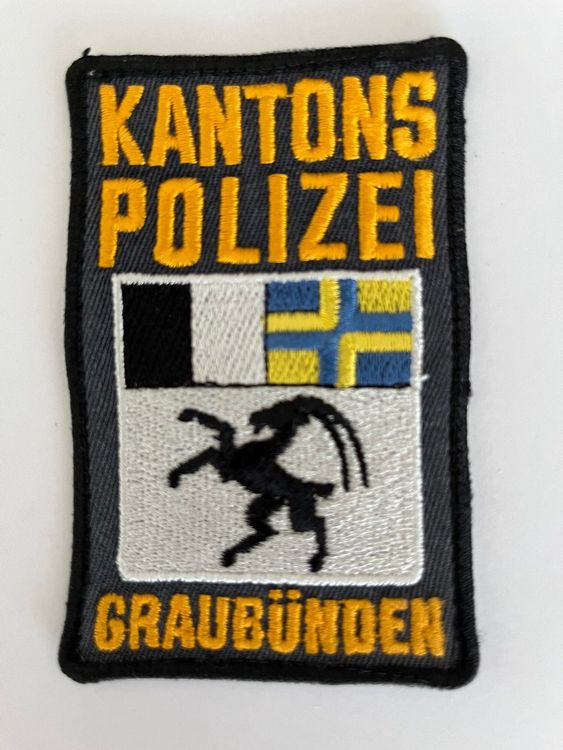 Kantonspolizei Graubünden (grau) Police Polizei (Neu (gemäss ...