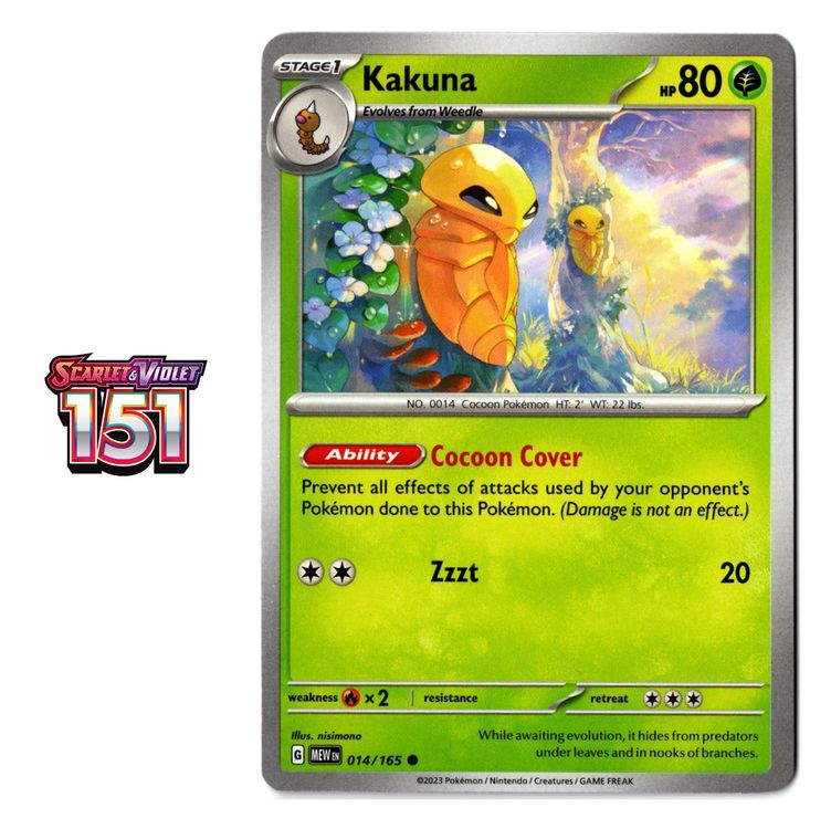 151 Kakuna Kokuna 014/165 EN | Kaufen auf Ricardo