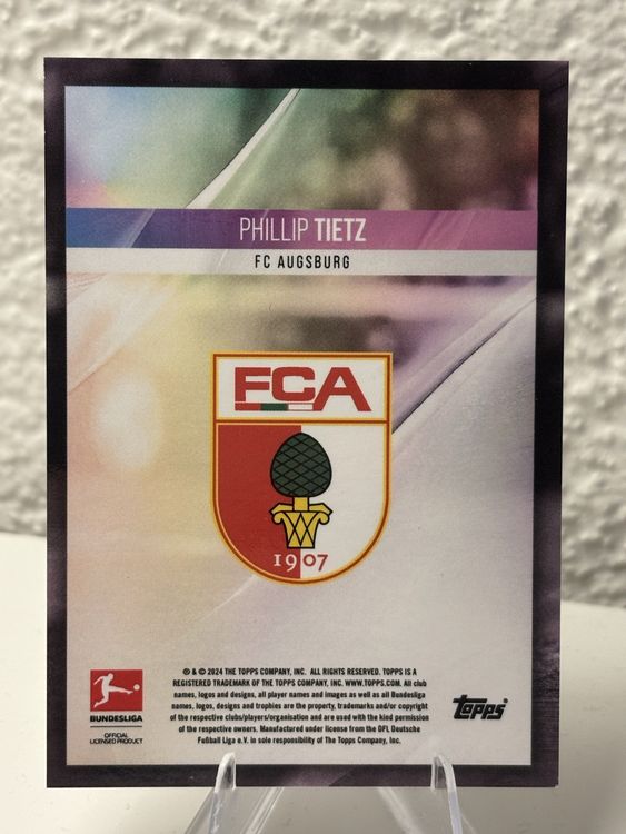 Phillip Tietz Auto /5, Topps Bundesliga Stars of the Season (Neu ...