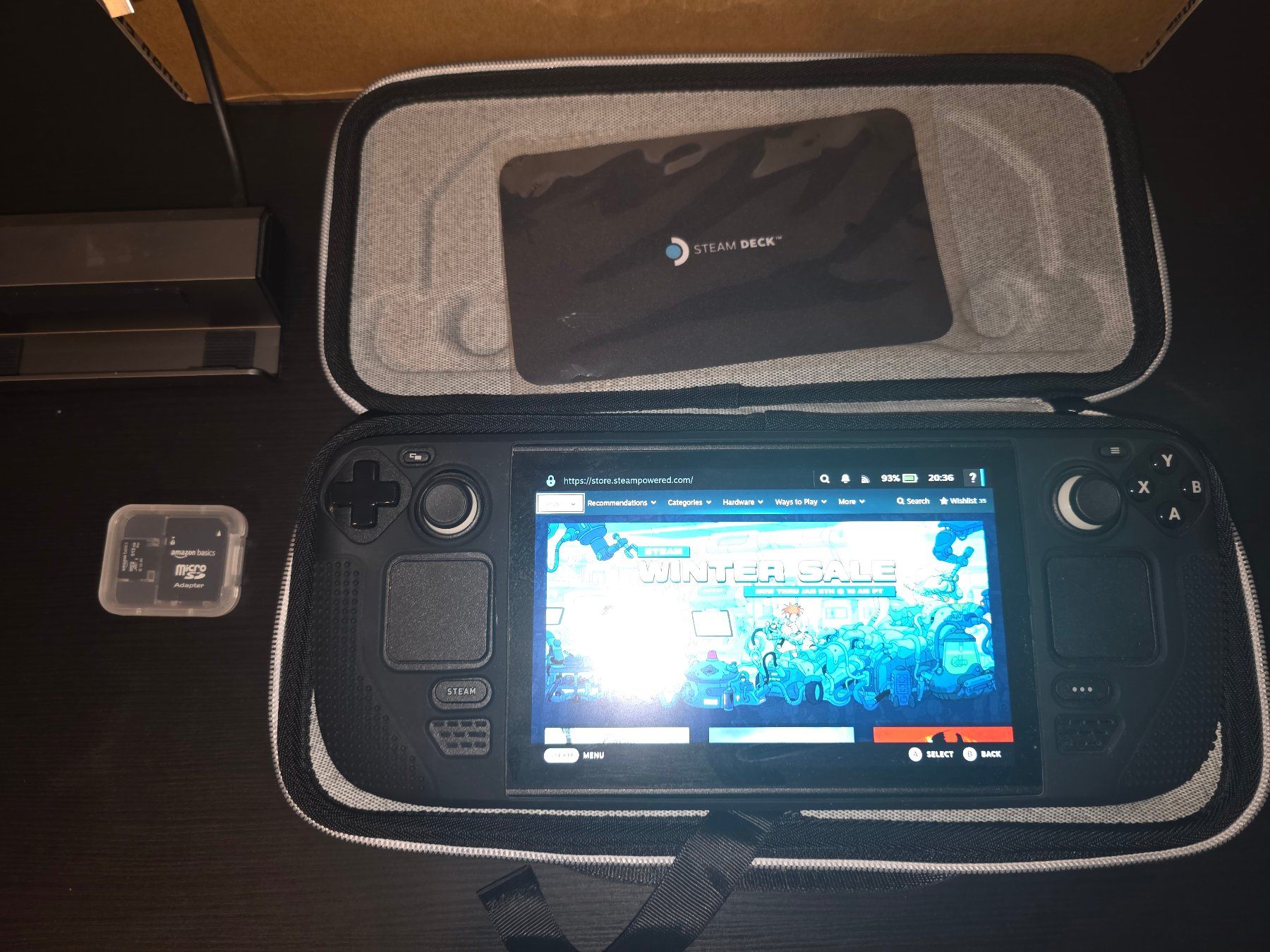 Steam Deck LCD 512GB mit 512 GB Karte und Ladestation (Gebraucht) in ...