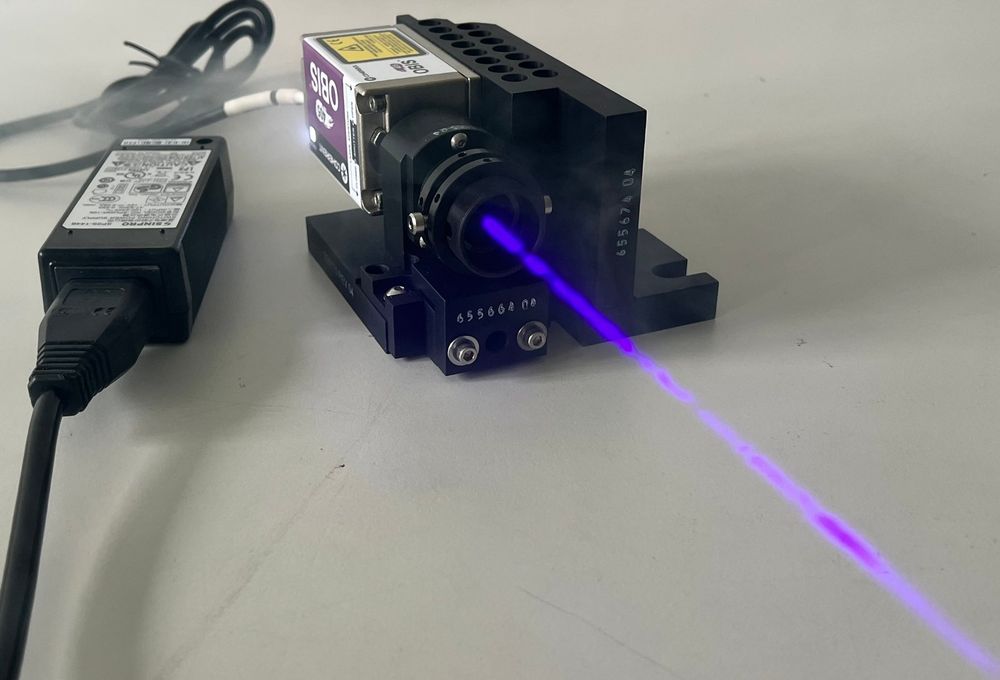 Coherent OBIS 405 Diodenlaser 401nm 50-150mW mit Netzteil (Gebraucht ...